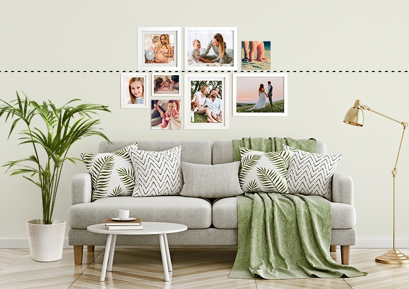 5 Idee Per Appendere Foto E Quadri Alle Pareti